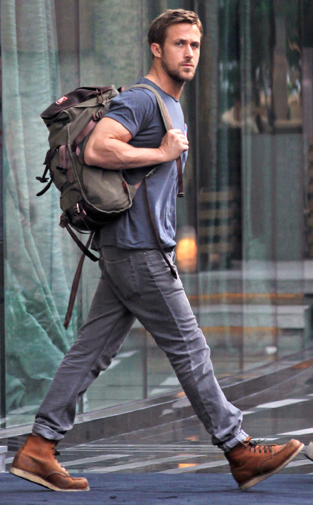 The Backpack from Male Celebs Sporting Man Bags | E! News