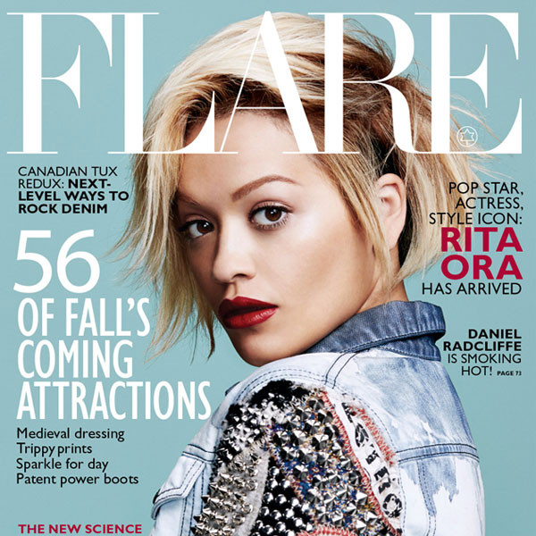 Rita Ora Flaunts Side Boob in Flare Magazine! - E! Online - CA