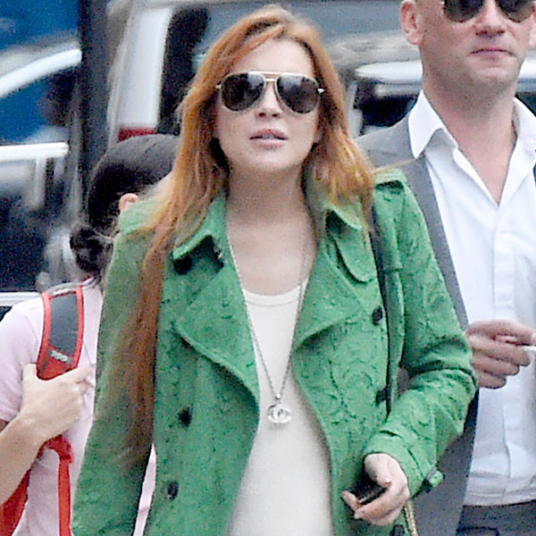 Lindsay Lohan's Fashion-Forward UK Style - E! Online - CA