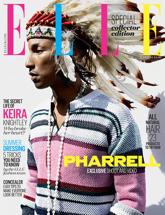 Pharrell Wears Native American Headdress—See the Pic - E! Online - UK