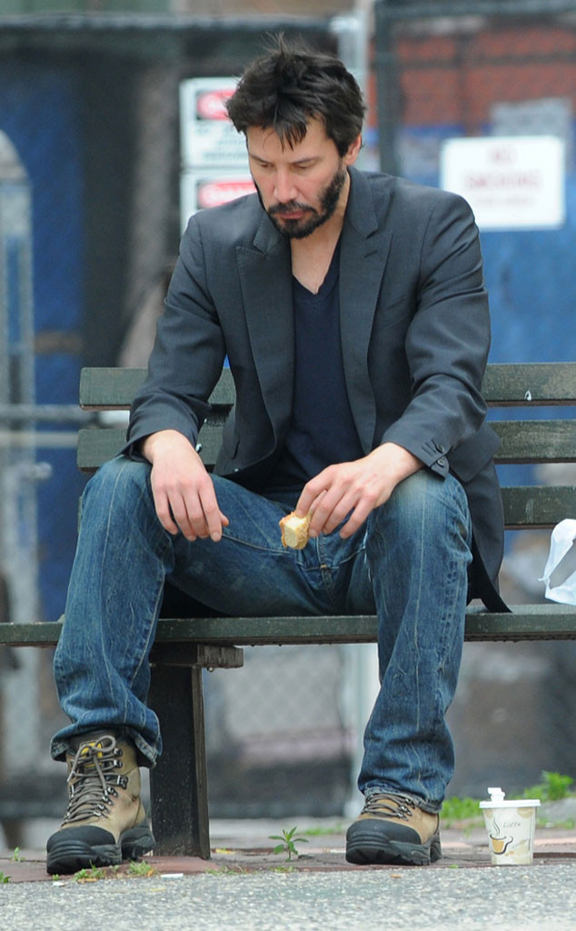 Keanu Reeves from Celebrity Sadface :( | E! News