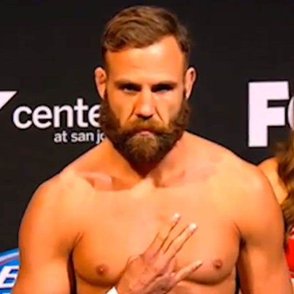 Watch UFC Fighter Kyle Kingsbury Strip to His Underwear for Gay Rights