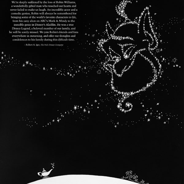 Disney's Touching Aladdin-Themed Tribute to Robin Williams - E! Online