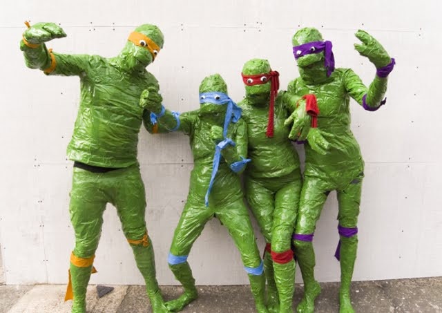 Turtles Cosplay from Terrible Teenage Mutant Ninja Turtles Cosplay | E ...
