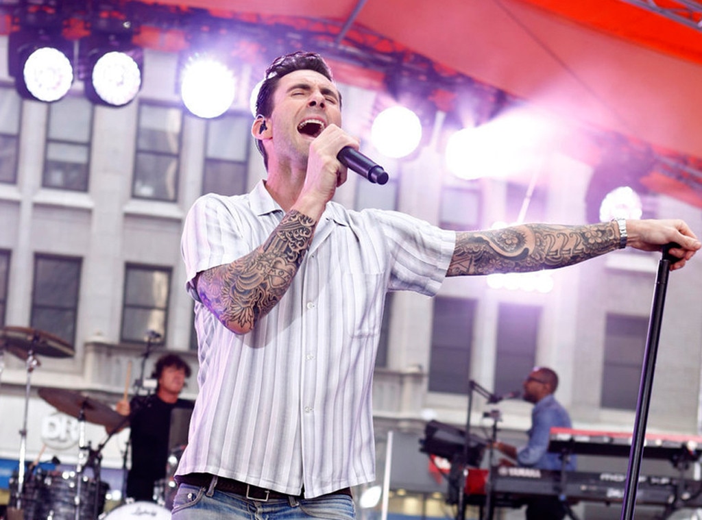 Adam Levine from Musicians Performing Live on Stage | E! News