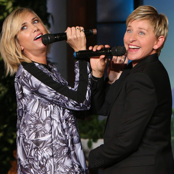 Watch Kristen Wiig & Ellen DeGeneres Butcher ''Let It Go"! - E! Online