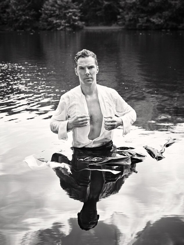 See Benedict Cumberbatch's Sexy Wet 'n' Wild Photo Shoot to Benefit Cancer Research! | E! News