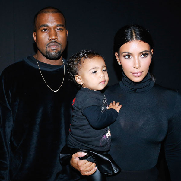 North West Sits Front Row at First Fashion Show With Kimye: See Pics ...