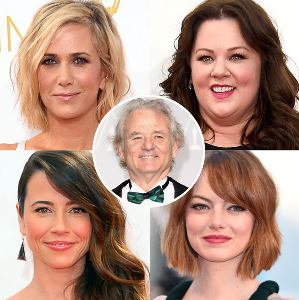 Bill Murray Handpicks His Dream Female Ghostbusters Cast - E! Online