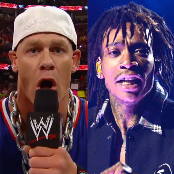 John Cena Teams Up With Wiz Khalifa—Hear the WWE Superstar Rap!