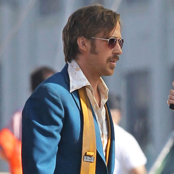 Look: Ryan Gosling Is Back on Nice Guys Set - E! Online