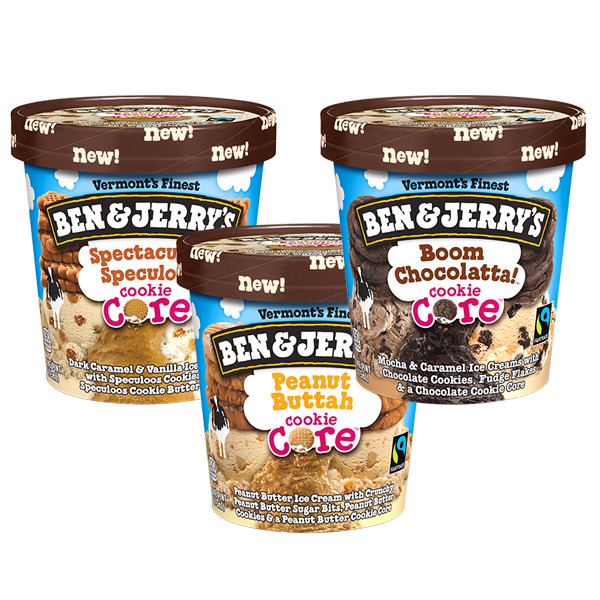 Ben & Jerry’s Blows Minds With New Cookie Core Line
