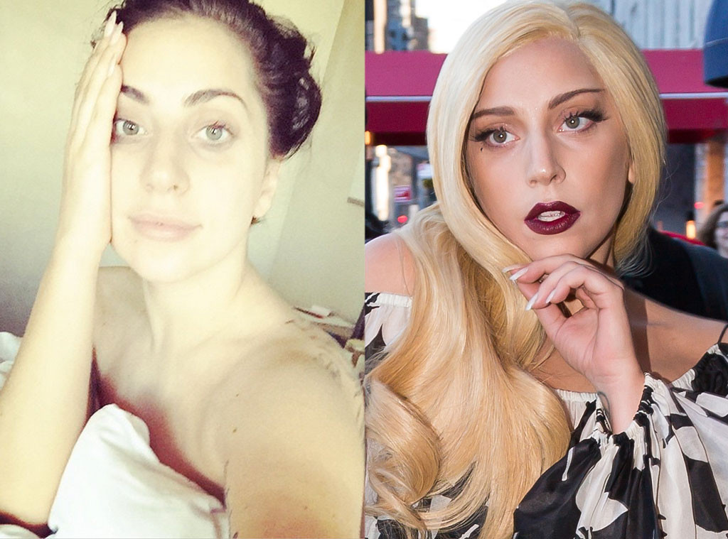 Lady Gaga from Stars Without Makeup | E! News