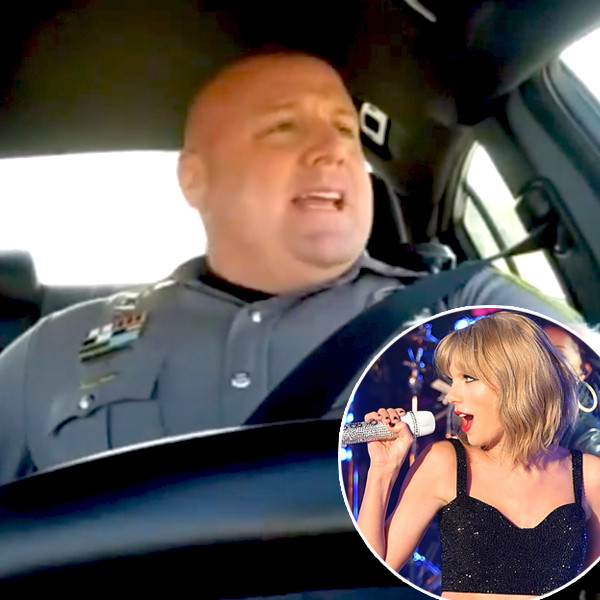 Cop Lip-Syncs Taylor Swift Song ''Shake It Off''—Watch!