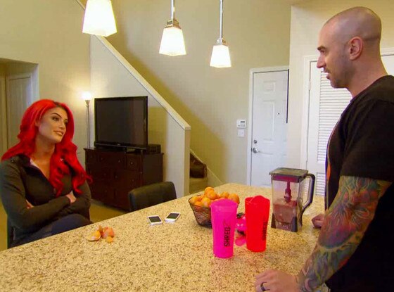 WWE Diva Eva Marie Shocks Husband With Baby Secret | E! News