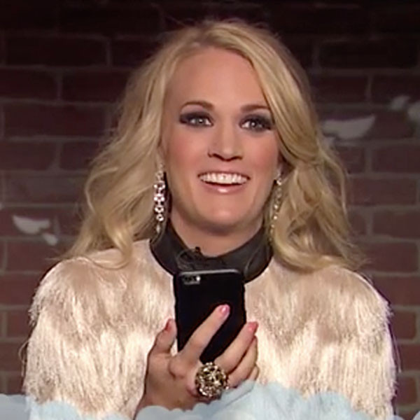 Carrie Underwood and More Stars Read Mean Tweets
