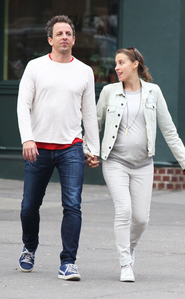 Seth Meyers & Alexi Ashe from The Big Picture: Today's Hot Photos | E! News