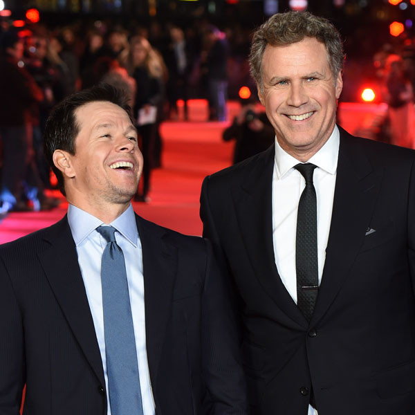 Exclusive! Mark Wahlberg & Will Ferrell Decorate Gingerbread Houses