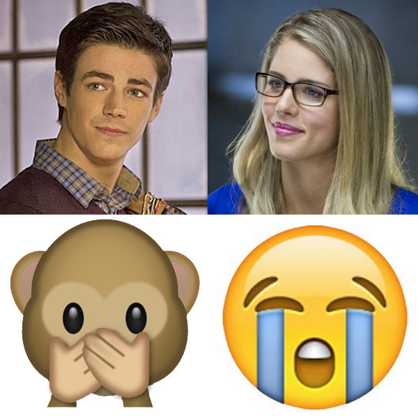 Emoji Teases From Arrow & The Flash Stars - E! Online