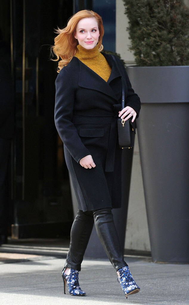 Bye-Bye Joan! Christina Hendricks Debuts New Blond Hair Color | E! News