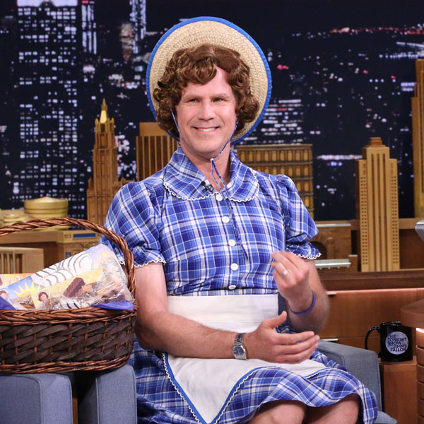 Will Ferrell Dresses as Little Debbie, Cracks Up Jimmy Fallon: Watch ...