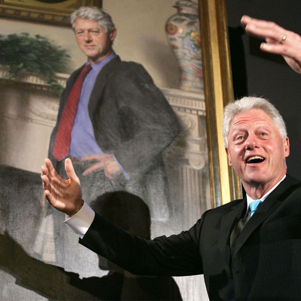 Here's Why You'll Look at Bill Clinton's Portrait in a Whole New Way