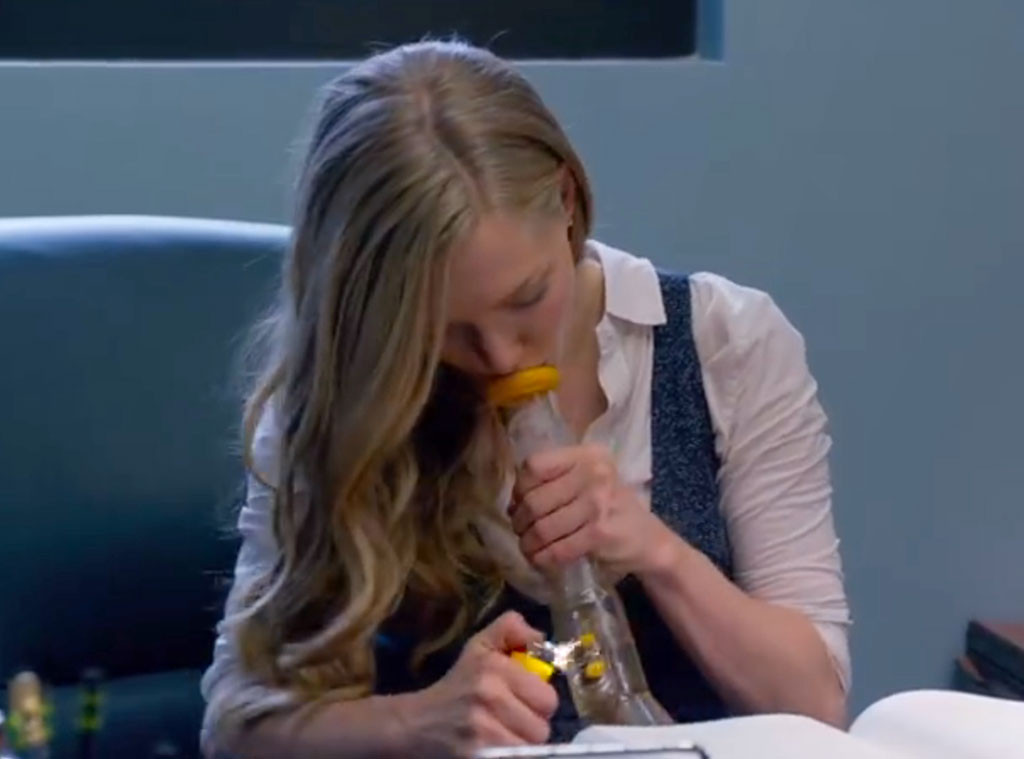Ted 2 Red Band Trailer: Amanda Seyfried Takes a Fat Bong Hit as the F ...