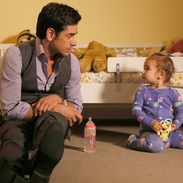 It's True: Grandfathered Star John Stamos Is a Baby Whisperer