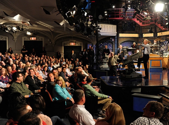 David Letterman Show Set