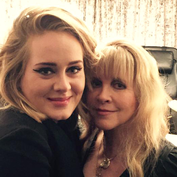 Adele Totally Fangirls Over ''Queen'' Stevie Nicks - E! Online