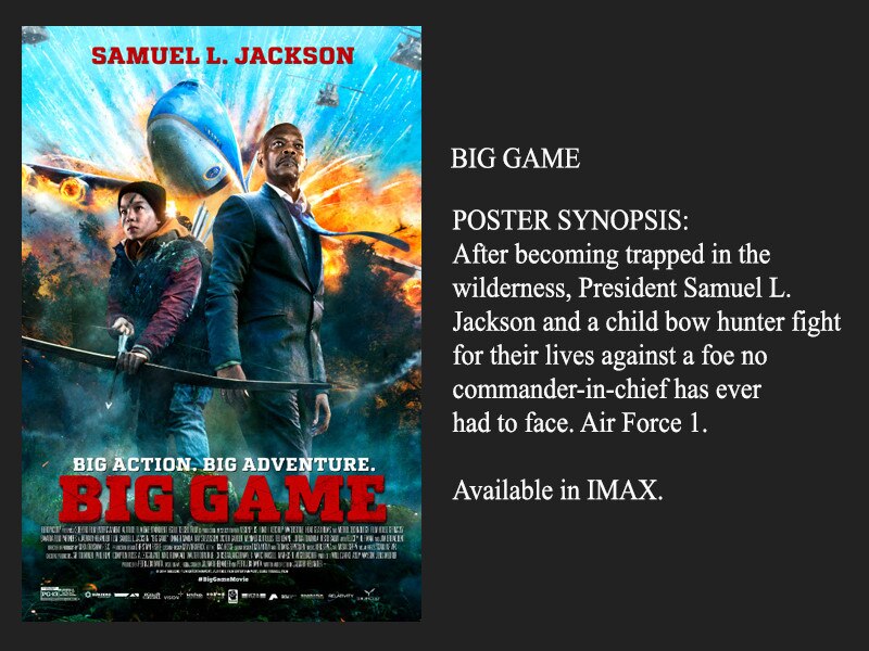 Big Game From Movie Plot Synopsis Based Completely On The Poster