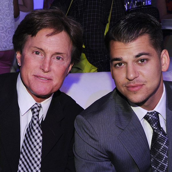 Watch: Rob Kardashian Calls Bruce Jenner to Check in - E! Online