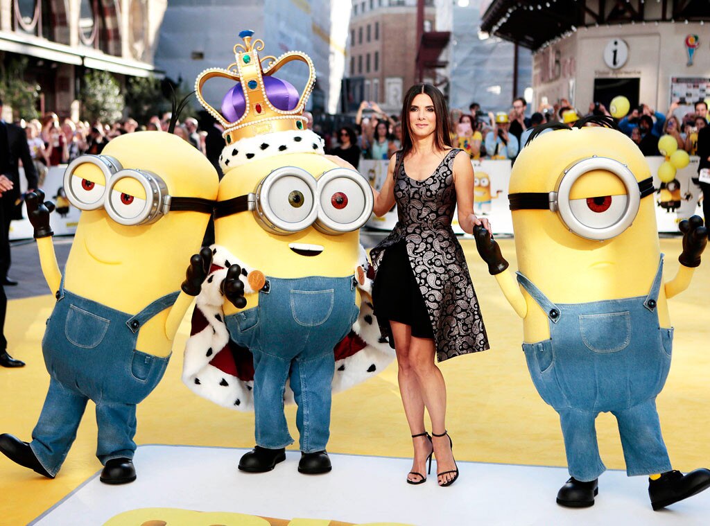 Sandra Bullock Can't Wait to Watch Minions With Louis! | E! News