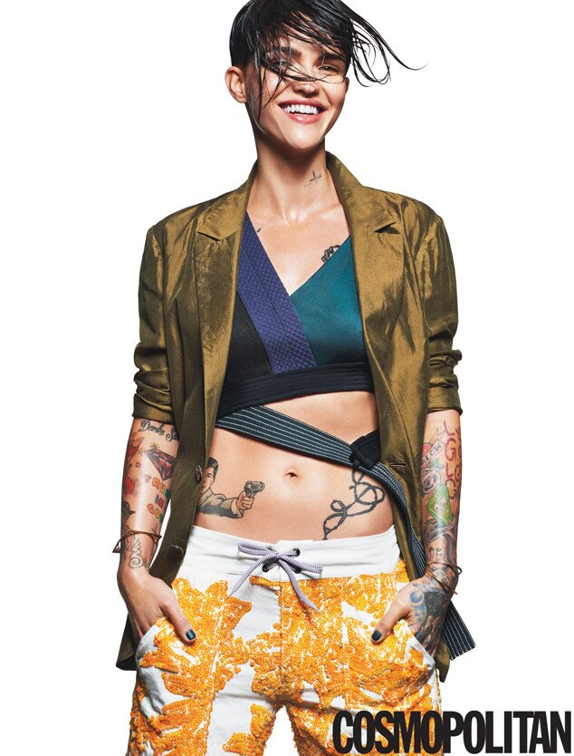 Ruby Rose Talks Gender Fluidity, Wanting to Be Born a Boy | E! News ...