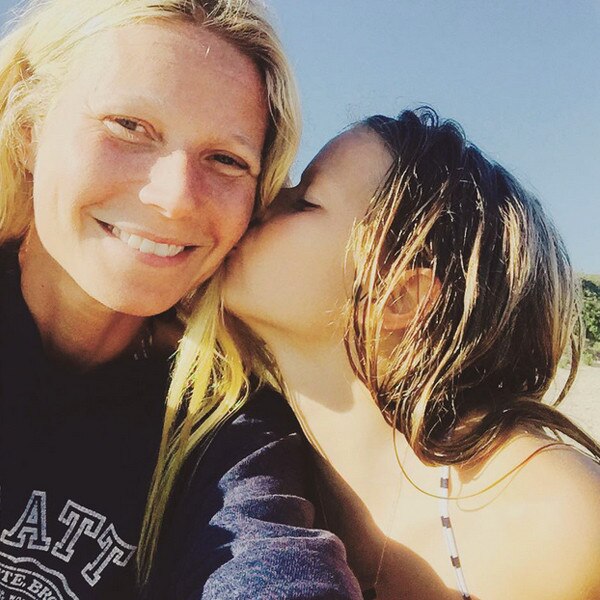 Gwyneth Paltrow & Mini-Me Daughter Apple Hit the Beach: See the Pic ...