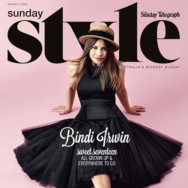 Bindi Irwin, 17, Looks Gorgeous on Cover of Sunday Style!