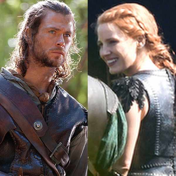 Watch Jessica Chastain Gush Over ''Greek God'' Chris Hemsworth