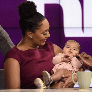 Tamera Mowry's Baby Girl Makes Her TV Debut on The Real - E! Online