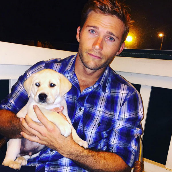 Scott Eastwood Holding His Adopted Puppy Might Make Your Heart Burst ...