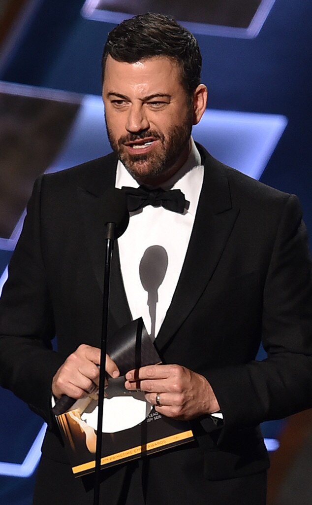 Jimmy Kimmel Eats the Envelope but Jeffrey Tambor Still Wins Best Actor ...