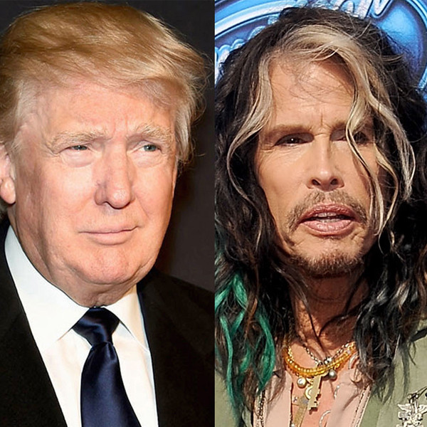 Steven Tyler Doesn't Want Donald Trump Playing Aerosmith Songs
