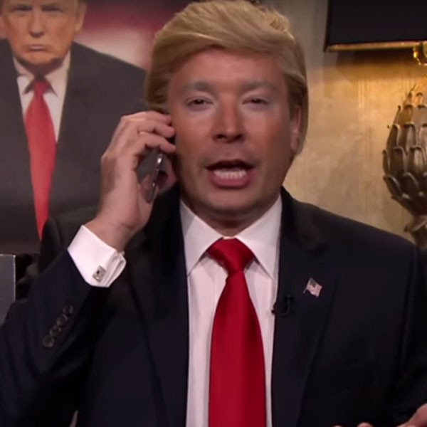 Watch Jimmy Fallon's "Donald Trump" React to the Debate