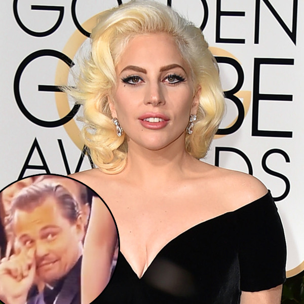 Shade Alert! Leonardo DiCaprio Gives Major Side Eye to Lady Gaga - E ...