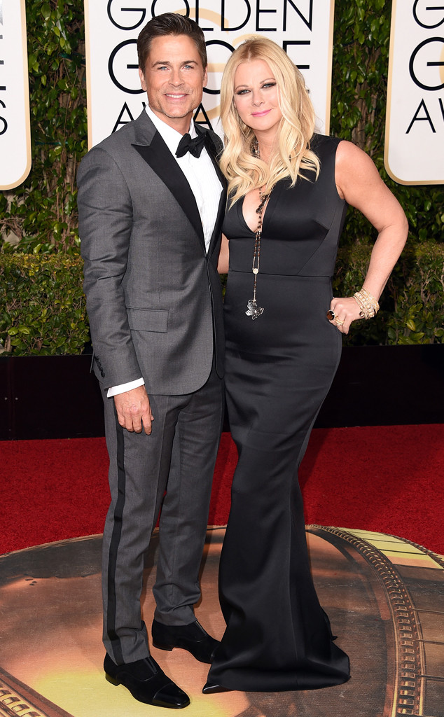 Rob Lowe & Sheryl Berkoff from Couples at the 2016 Golden Globes | E! News