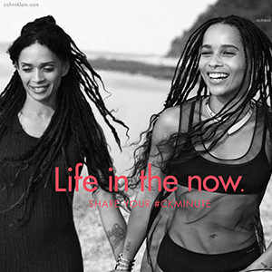 Zoë Kravitz & Mother Lisa Bonet Look Gorgeous in New CK Ads - E! Online