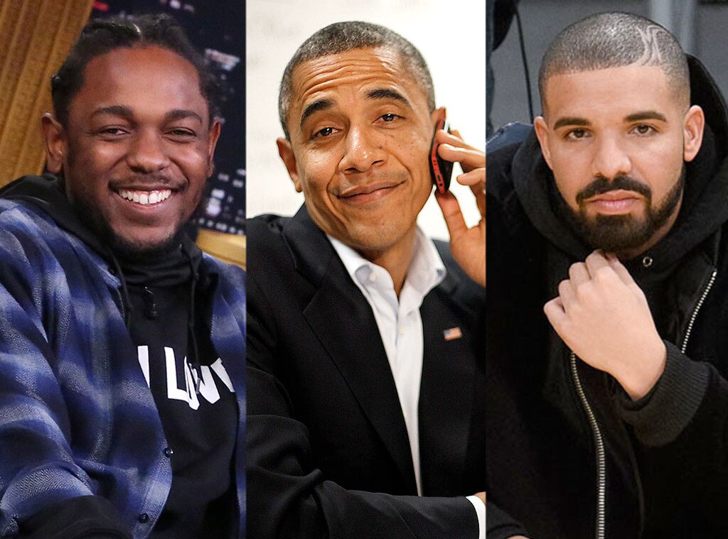 Sorry, Drake! President Barack Obama Reveals He's Team Kendrick Lamar ...