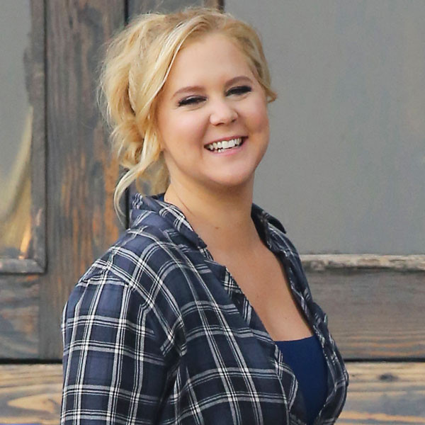 Amy Schumer Wears Orange (But No Underwear) for Gun Awareness Day