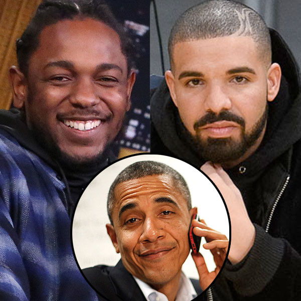 Sorry, Drake! President Barack Obama Reveals He's Team Kendrick Lamar