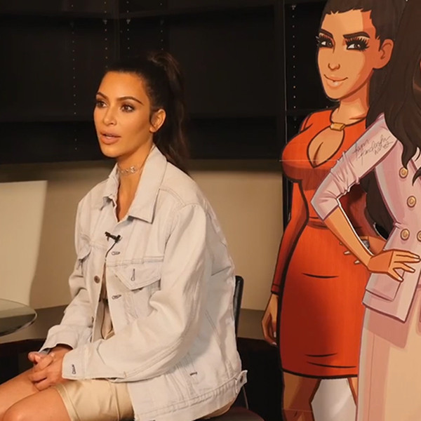 Kim Kardashian Resurfaces in New Behind-the-Scenes Video for Game
