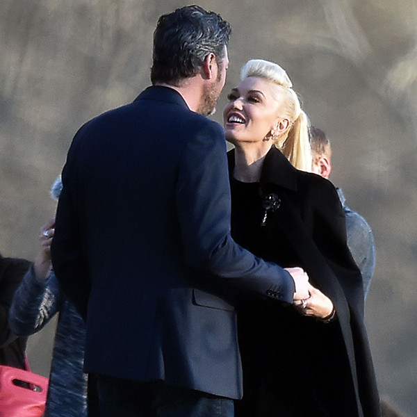 Blake Shelton Hangs Out With Gwen Stefani's Son